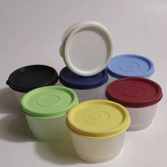 Tupperware | Kitchen | Tupperware Colorful Storage Containers Set ...